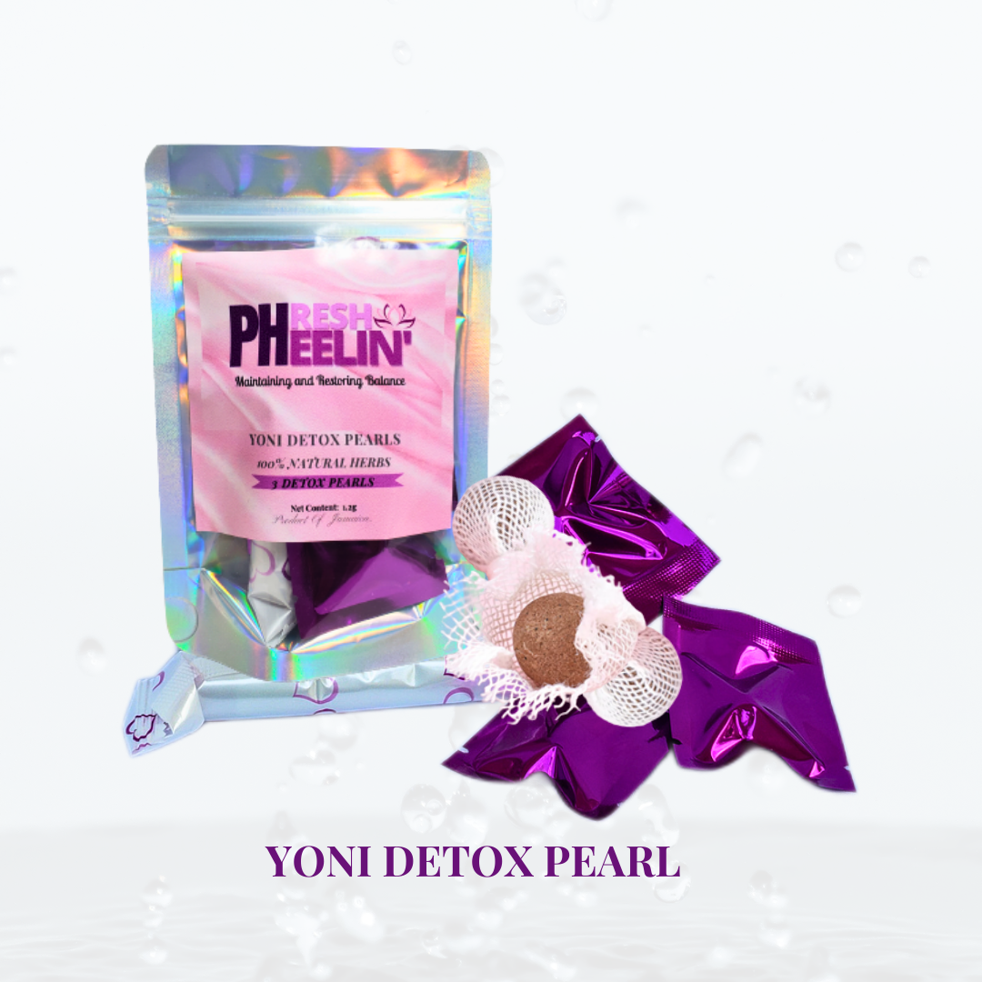 pHresh pHeelin' Yoni Detox Pearls-Women-Anti-bacterial Vaginal Detox T