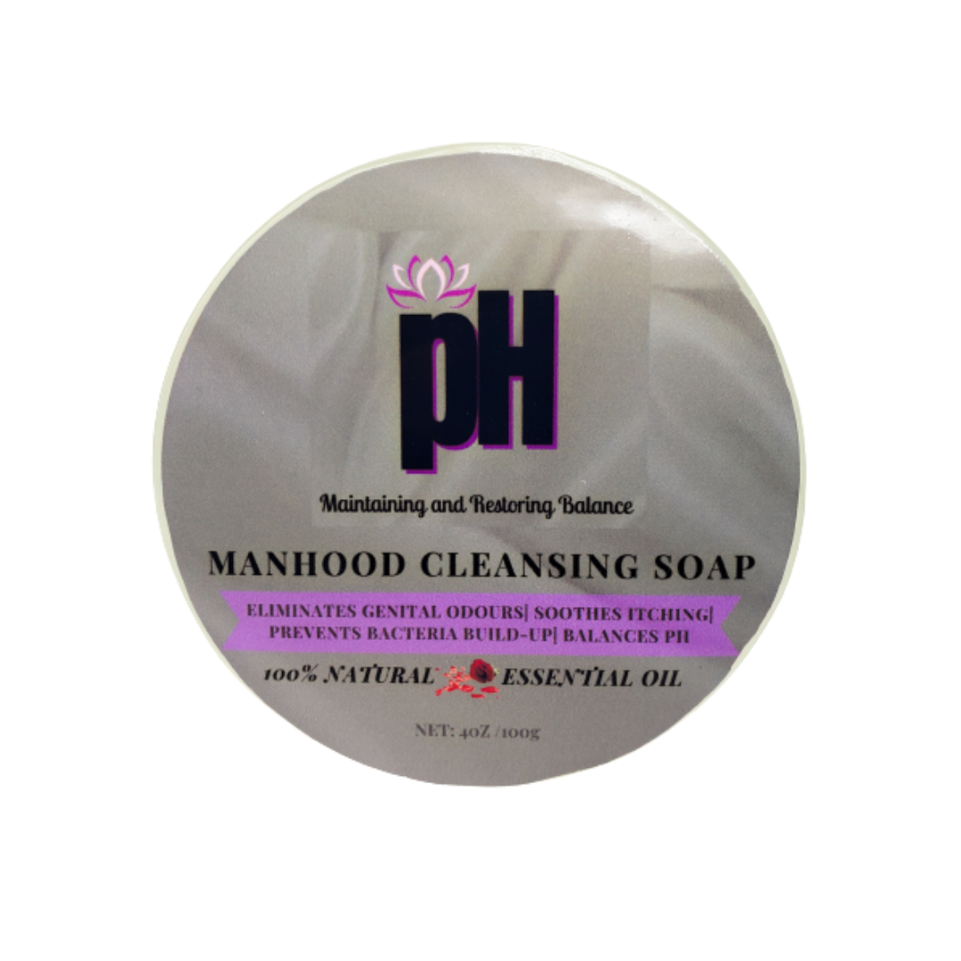 Manhood Cleansing Soap-(100g)-Gentle Relieves Unwanted Odor, Irritatio ...